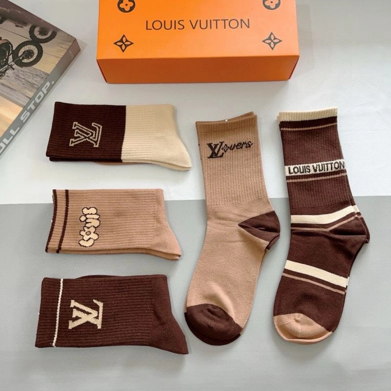 Exact replica Louis Vuitton Socks