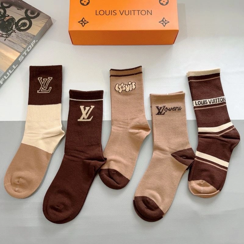 Exact replica Louis Vuitton Socks
