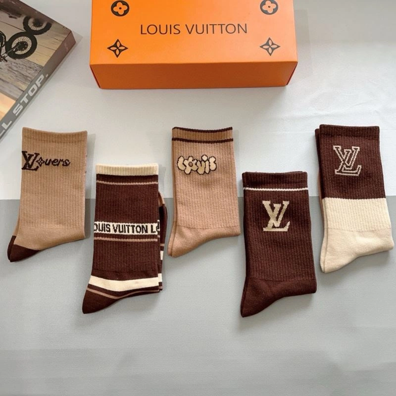 Exact replica Louis Vuitton Socks