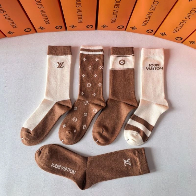 Brand-authenticated Louis Vuitton Socks