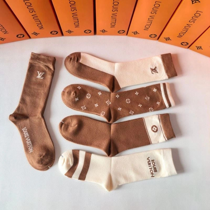Brand-authenticated Louis Vuitton Socks