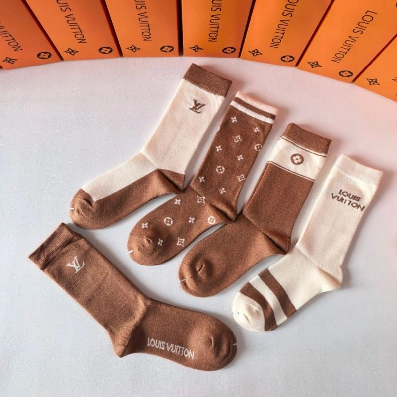 Brand-authenticated Louis Vuitton Socks