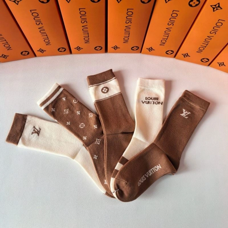 Brand-authenticated Louis Vuitton Socks