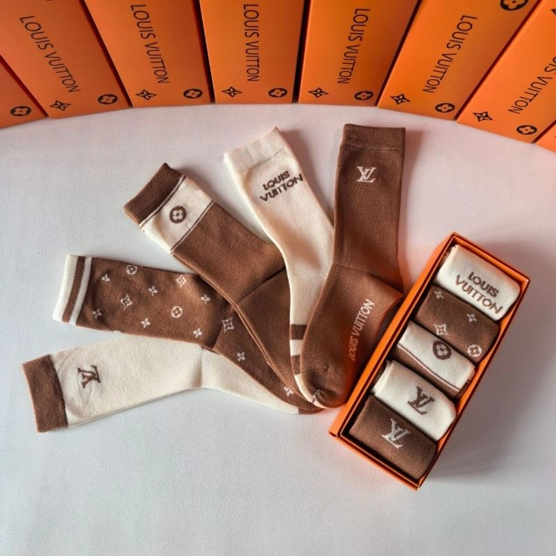 Brand-authenticated Louis Vuitton Socks