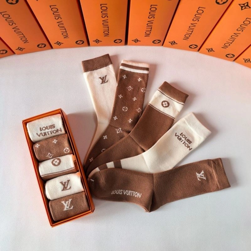 Brand-authenticated Louis Vuitton Socks
