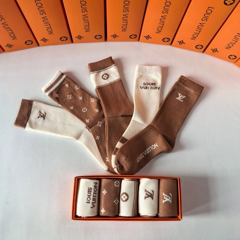 Brand-authenticated Louis Vuitton Socks