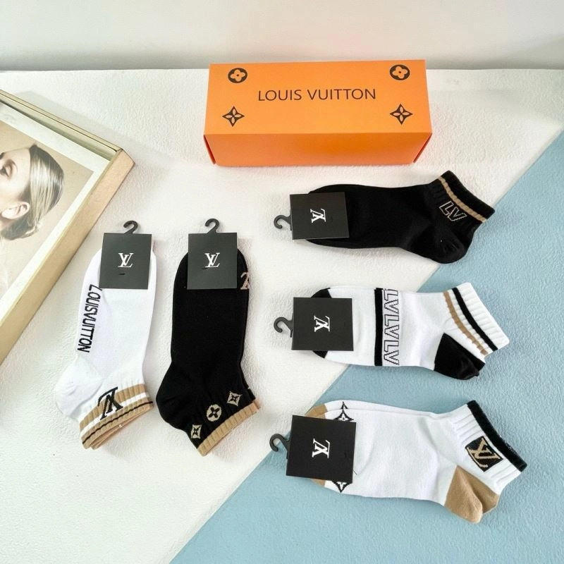Exact replica Louis Vuitton Socks