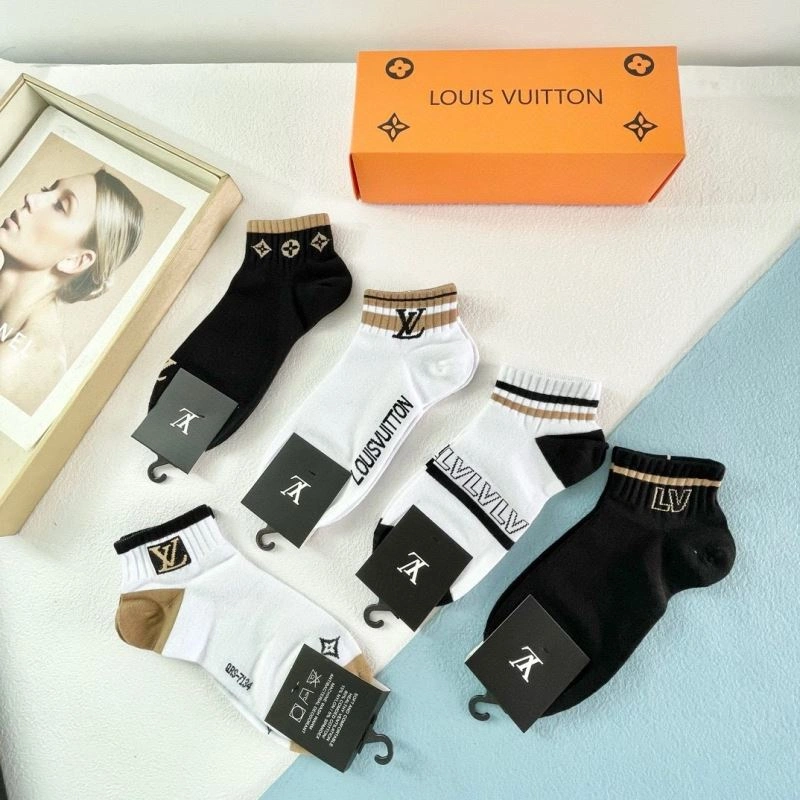 Exact replica Louis Vuitton Socks