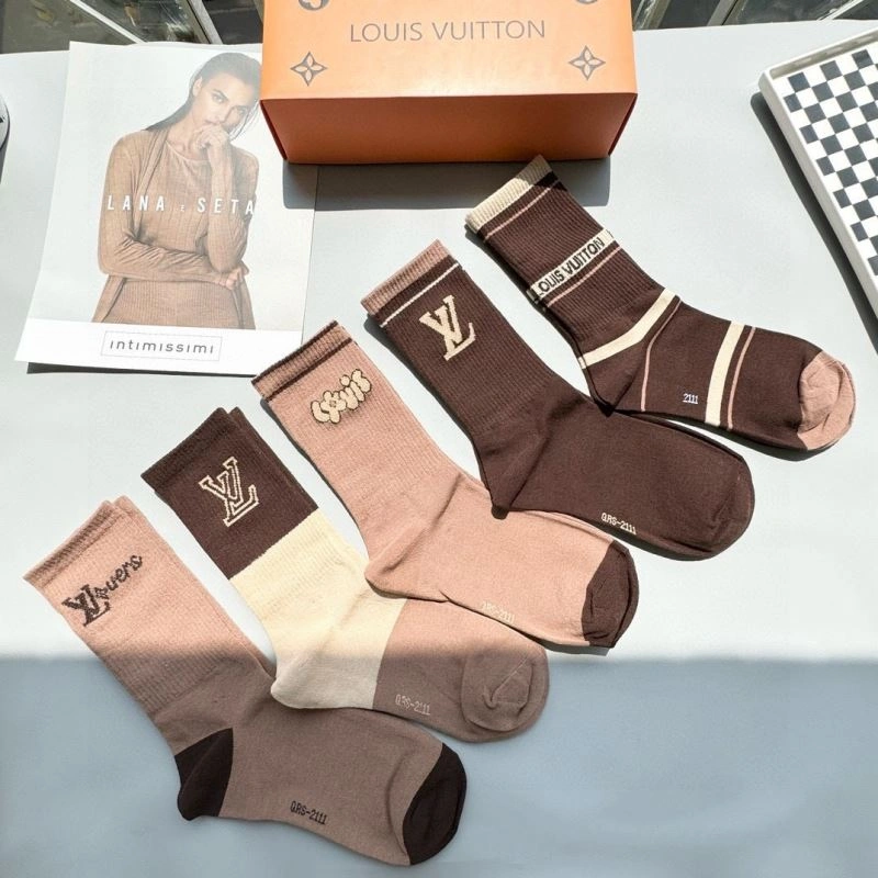 Real Louis Vuitton Socks