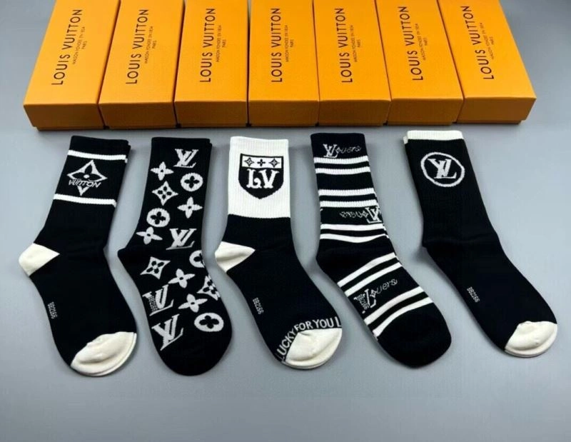 Brand-authenticated Louis Vuitton Socks