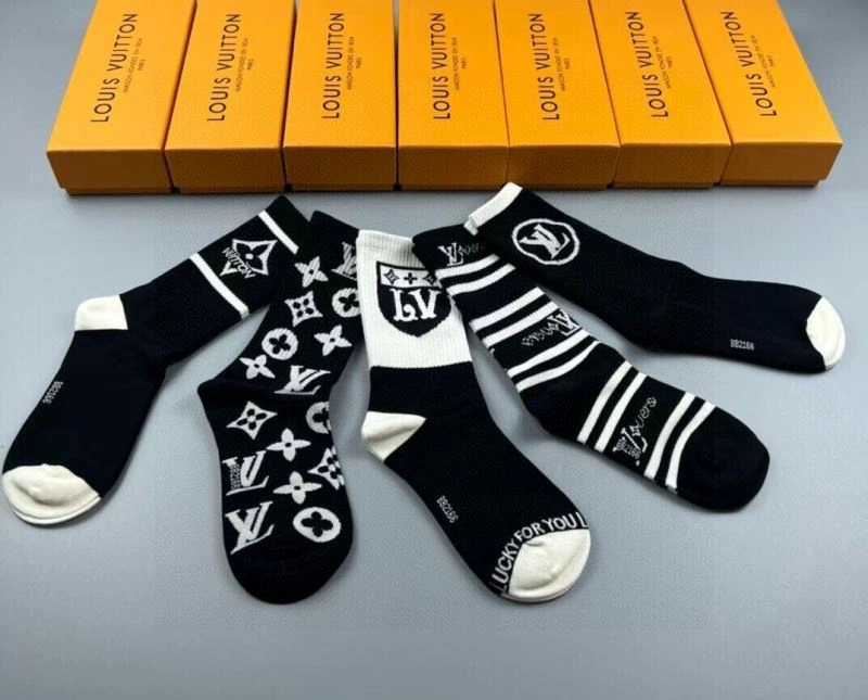 Brand-authenticated Louis Vuitton Socks