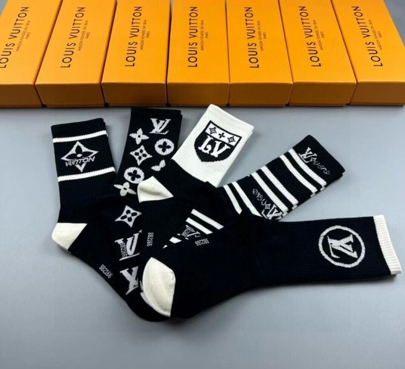 Brand-authenticated Louis Vuitton Socks