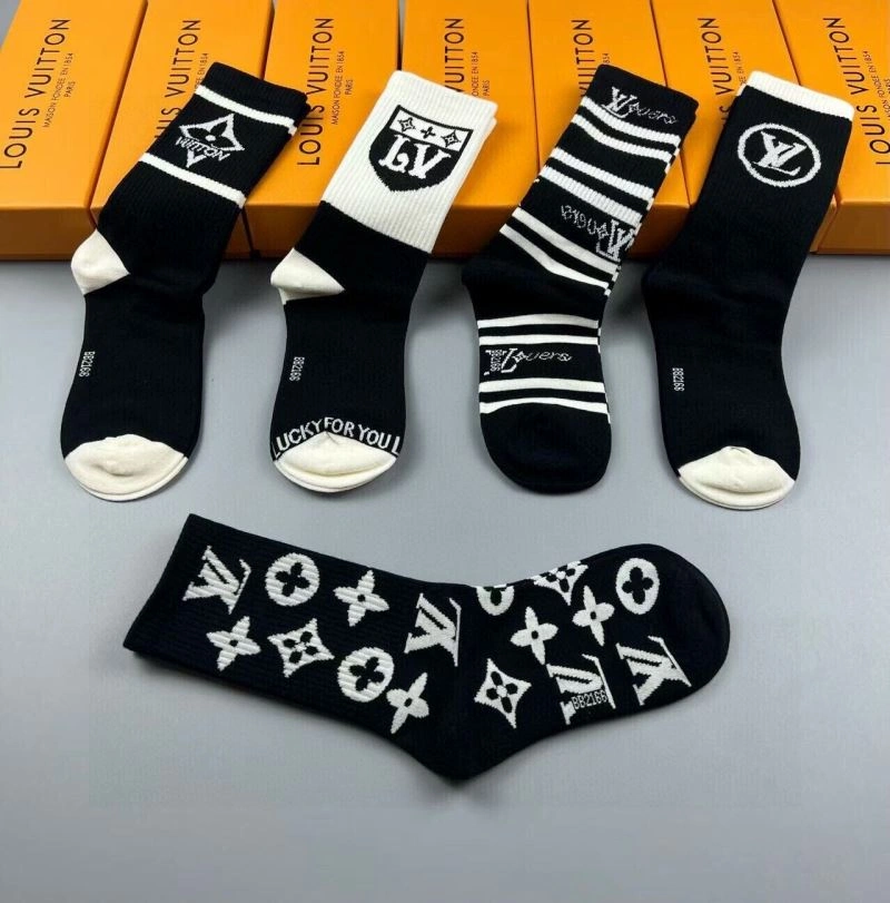 Brand-authenticated Louis Vuitton Socks