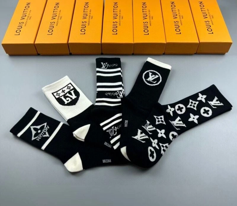 Brand-authenticated Louis Vuitton Socks