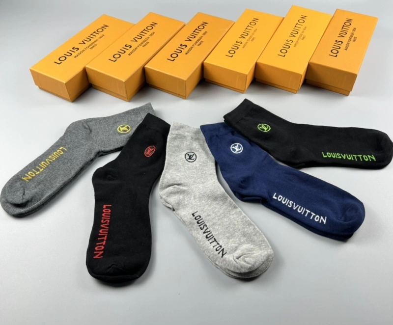 Exact replica Louis Vuitton Socks