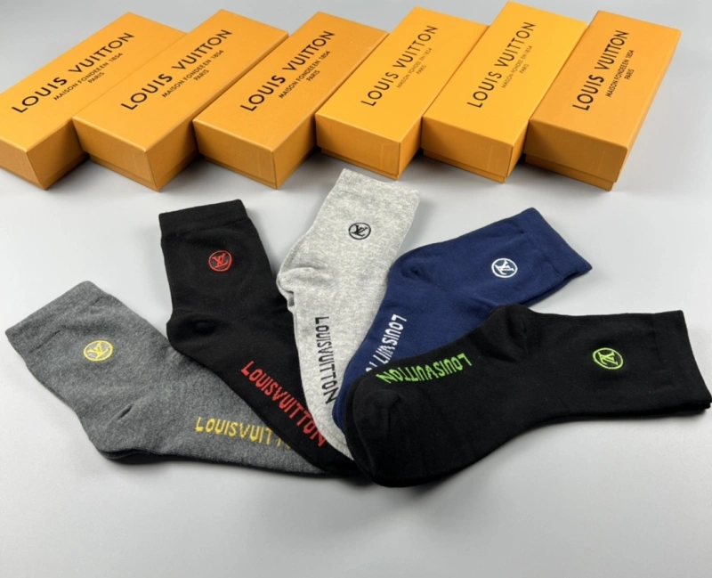 Exact replica Louis Vuitton Socks