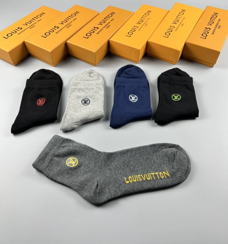 Exact replica Louis Vuitton Socks