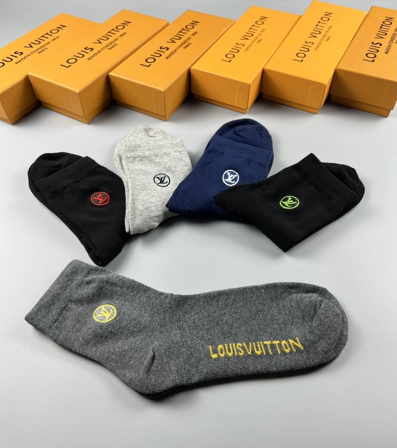 Exact replica Louis Vuitton Socks