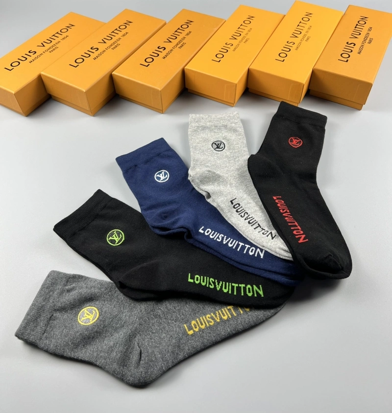 Exact replica Louis Vuitton Socks