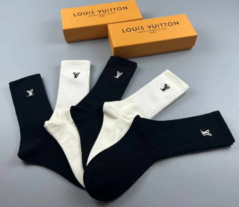 1:1 copy Louis Vuitton Socks