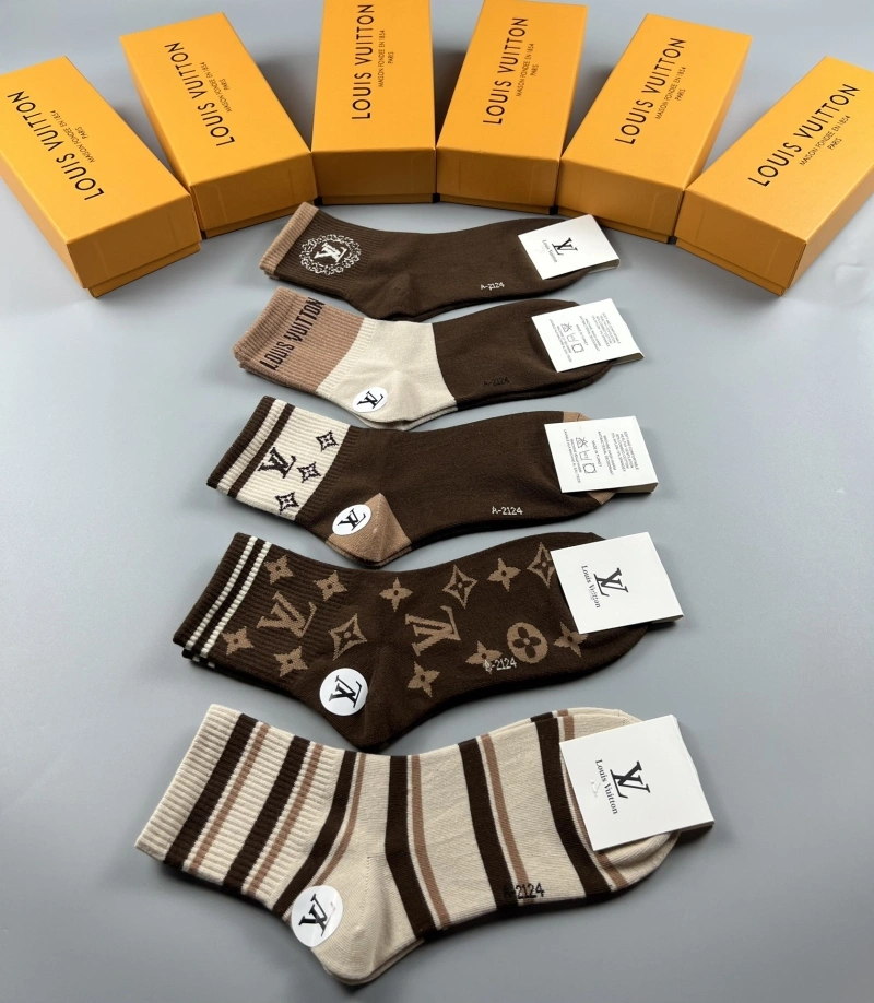 1:1 copy Louis Vuitton Socks