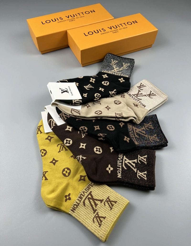 Real Louis Vuitton Socks