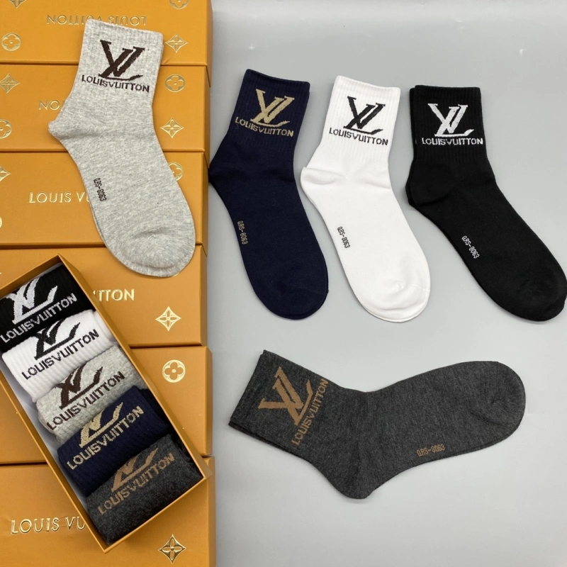 Brand-authenticated Louis Vuitton Socks