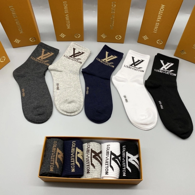 Brand-authenticated Louis Vuitton Socks