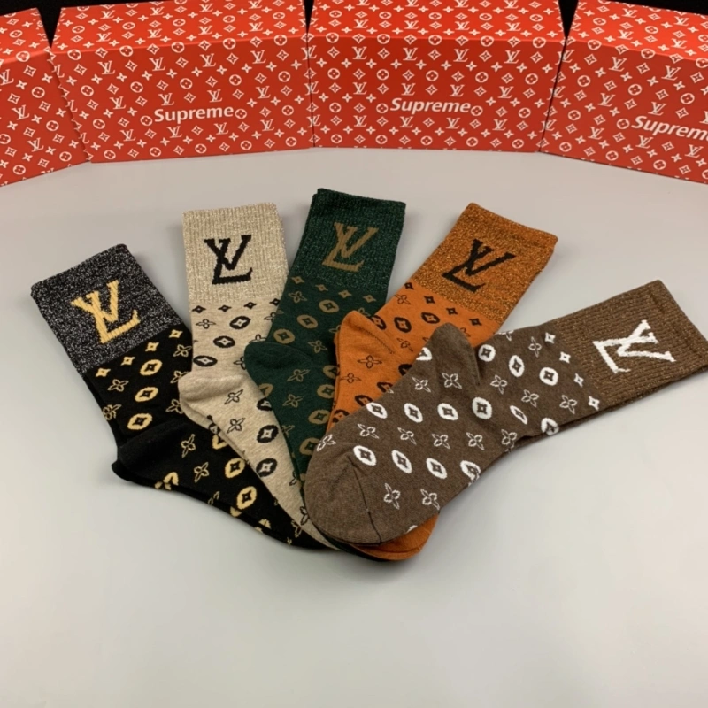 Exact replica Louis Vuitton Socks