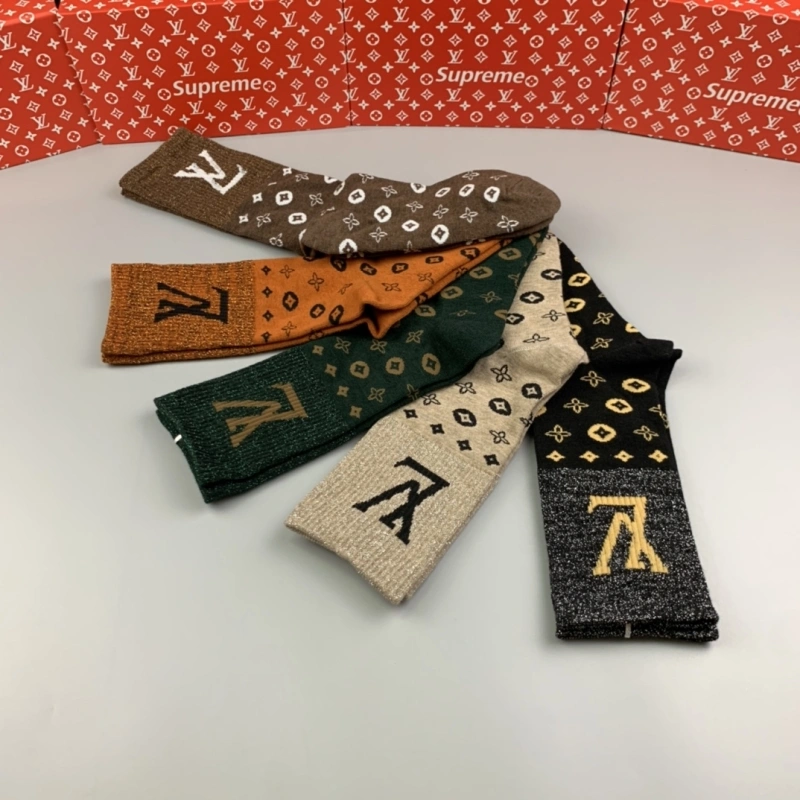 Exact replica Louis Vuitton Socks