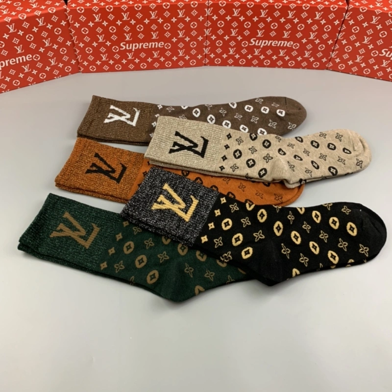 Exact replica Louis Vuitton Socks