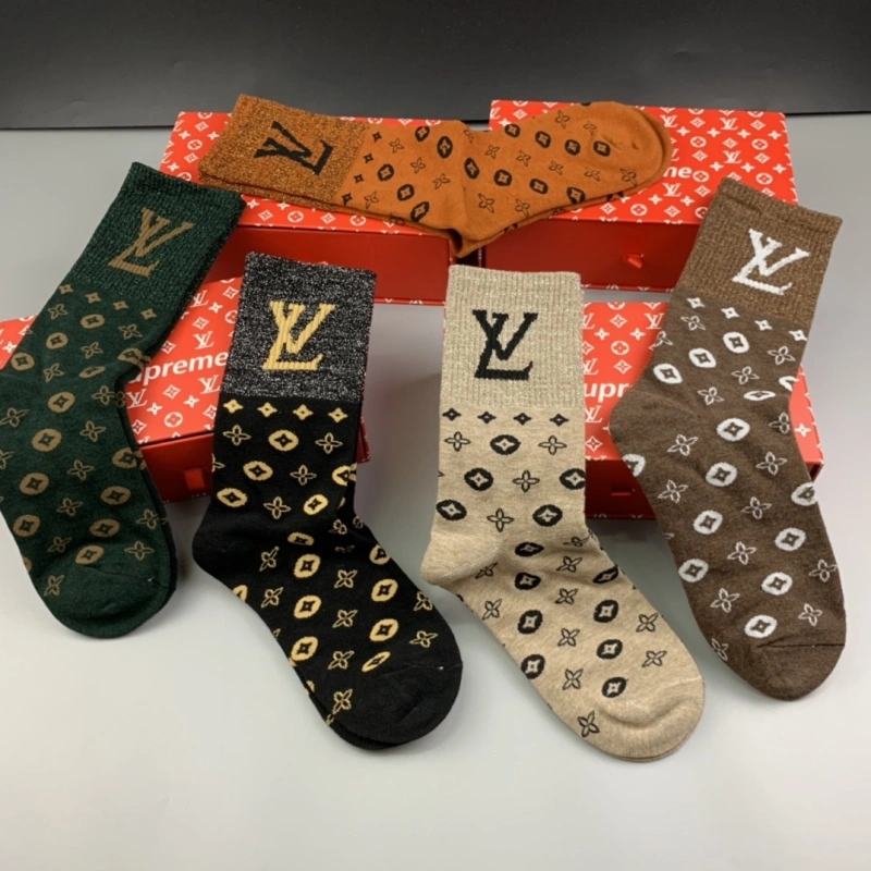 Exact replica Louis Vuitton Socks