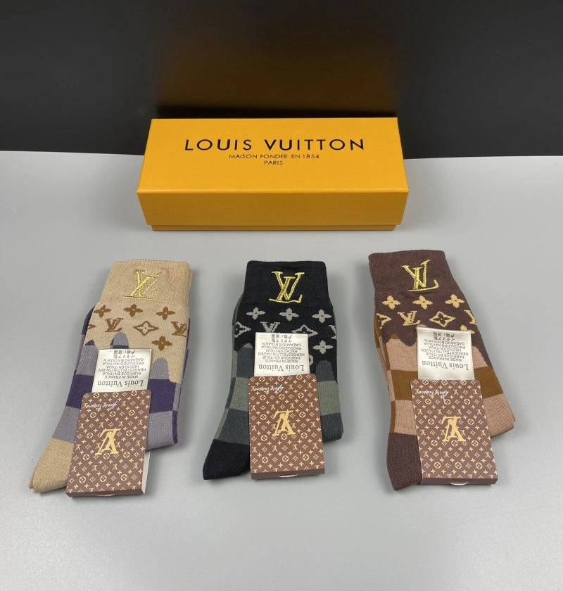 Brand-authenticated Louis Vuitton Socks