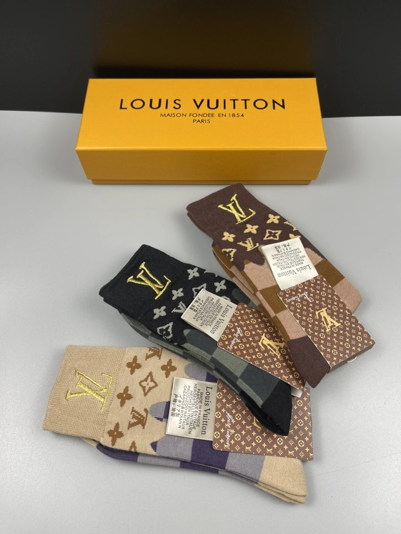 Brand-authenticated Louis Vuitton Socks