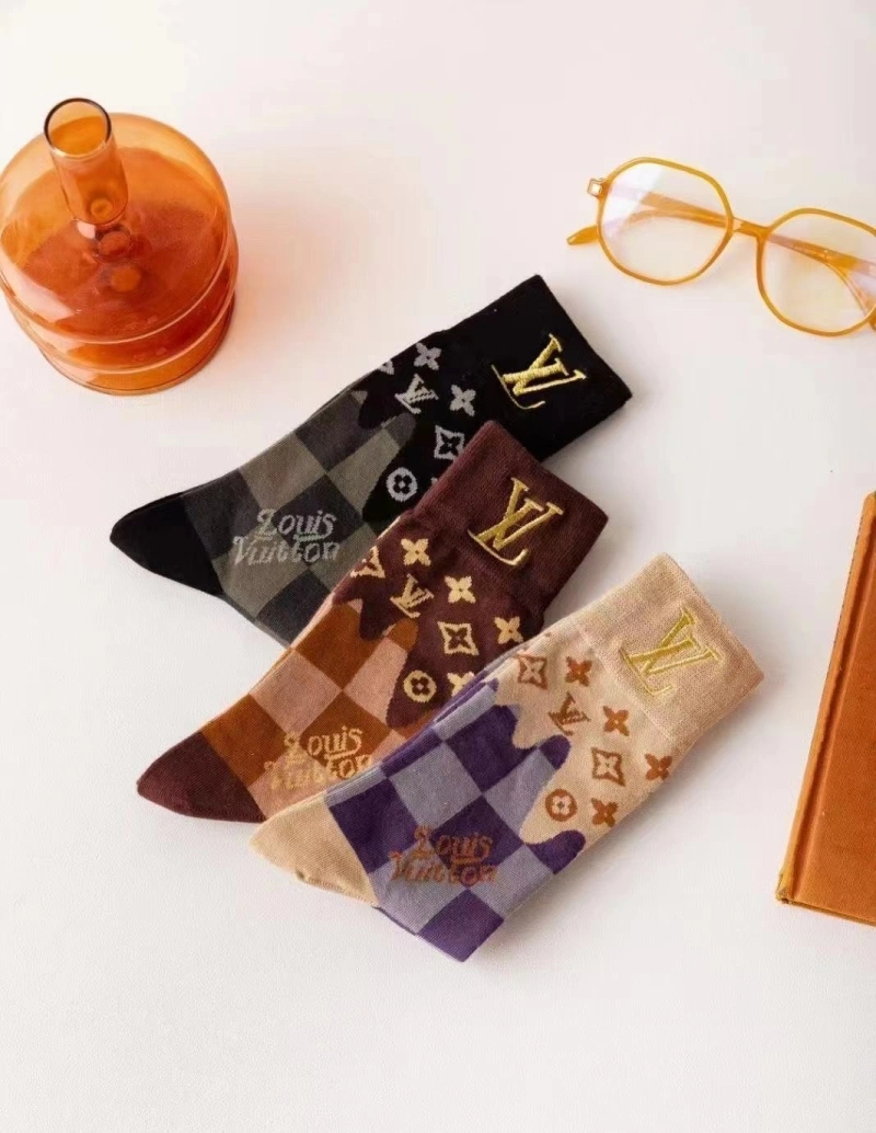 Brand-authenticated Louis Vuitton Socks