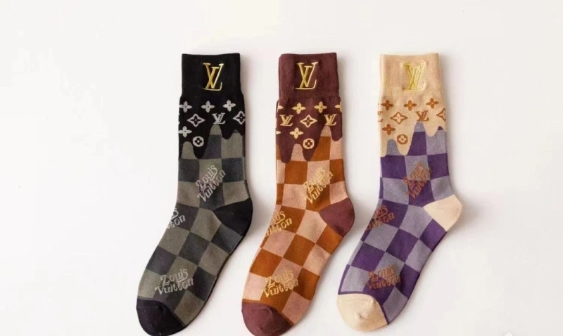 Brand-authenticated Louis Vuitton Socks