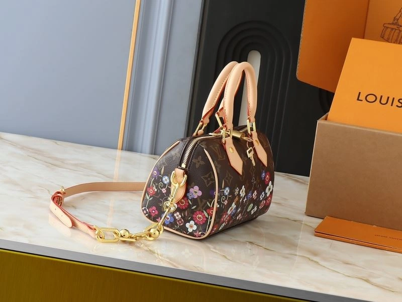 Brand-authenticated Louis Vuitton Speedy Bags