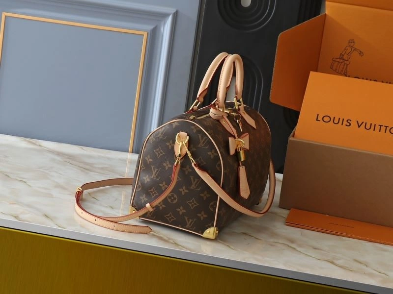 Brand-authenticated Louis Vuitton Speedy Bags