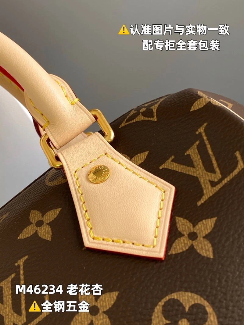 Brand-authenticated Louis Vuitton Speedy Bags