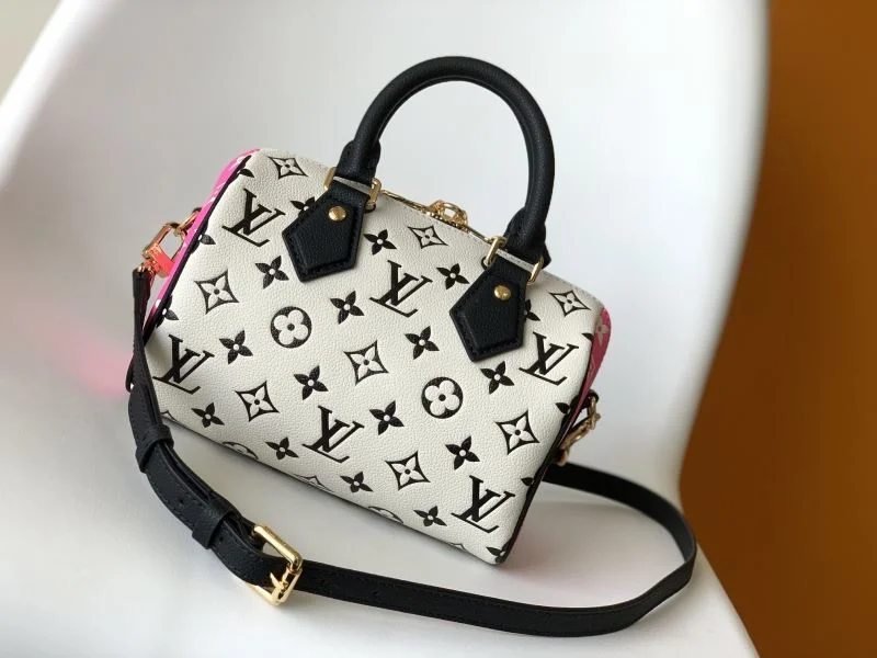 Brand-authenticated Louis Vuitton Speedy Bags