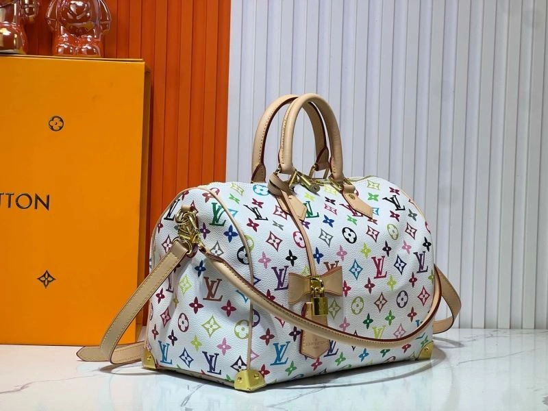 Brand-authenticated Louis Vuitton Speedy Bags