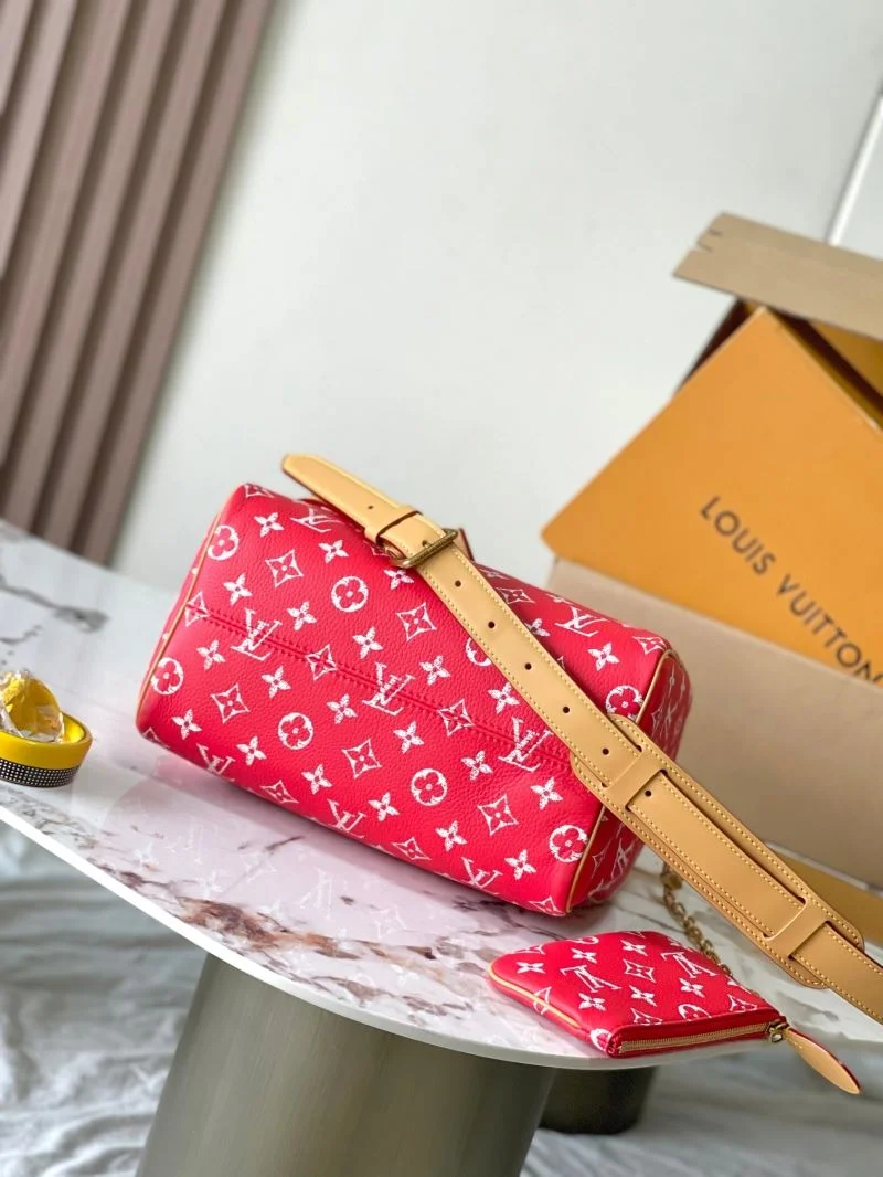 Brand-authenticated Louis Vuitton Speedy Bags