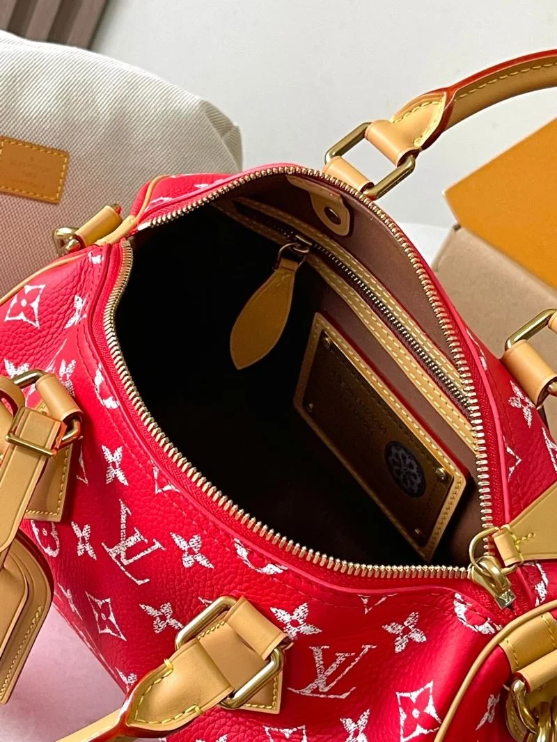 Brand-authenticated Louis Vuitton Speedy Bags
