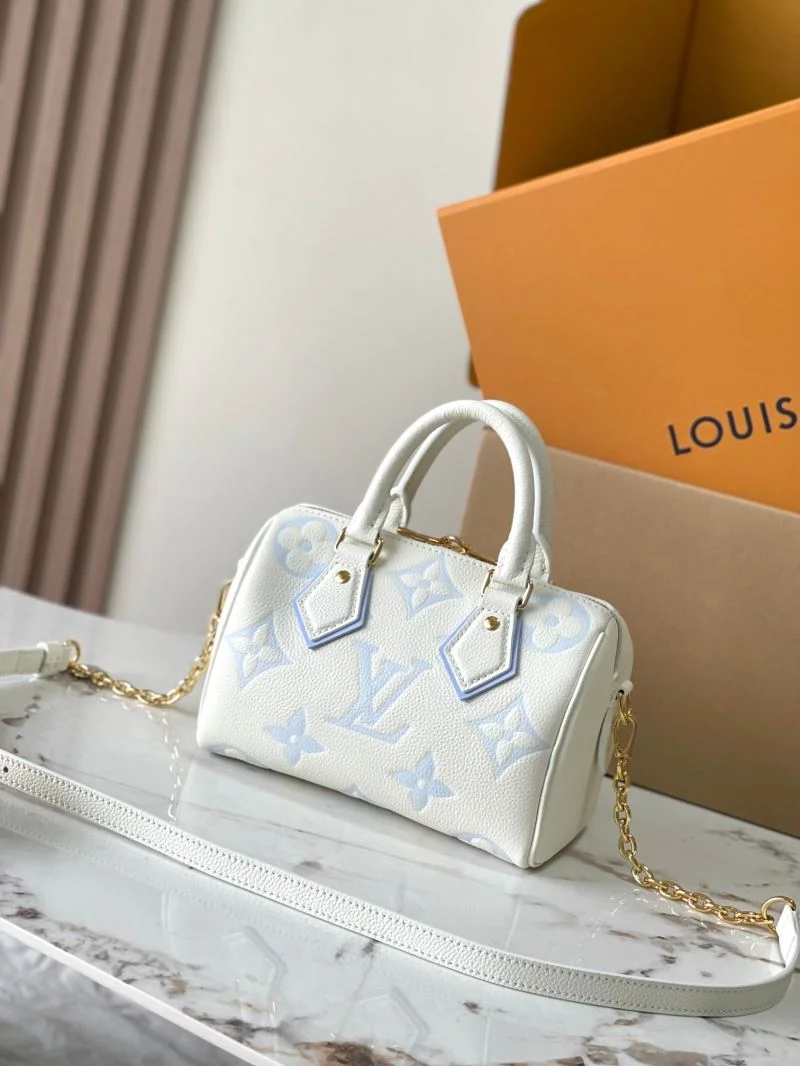 Brand-authenticated Louis Vuitton Speedy Bags