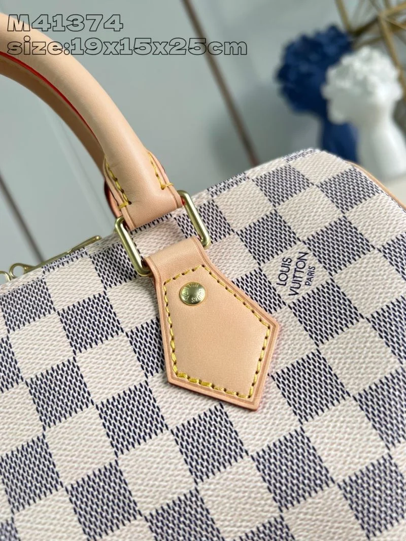 Brand-authenticated Louis Vuitton Speedy Bags