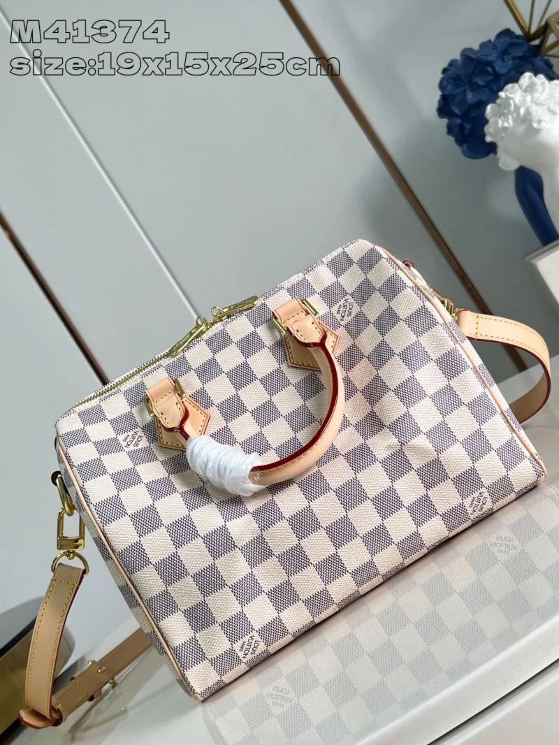 Brand-authenticated Louis Vuitton Speedy Bags