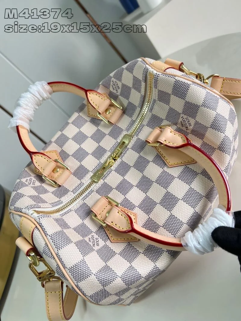 Brand-authenticated Louis Vuitton Speedy Bags