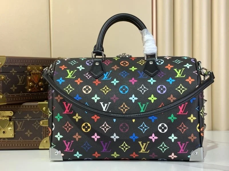 Brand-authenticated Louis Vuitton Speedy Bags