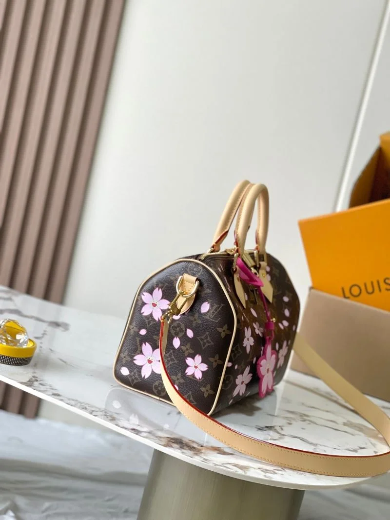 Brand-authenticated Louis Vuitton Speedy Bags
