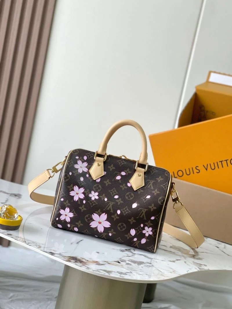 Brand-authenticated Louis Vuitton Speedy Bags